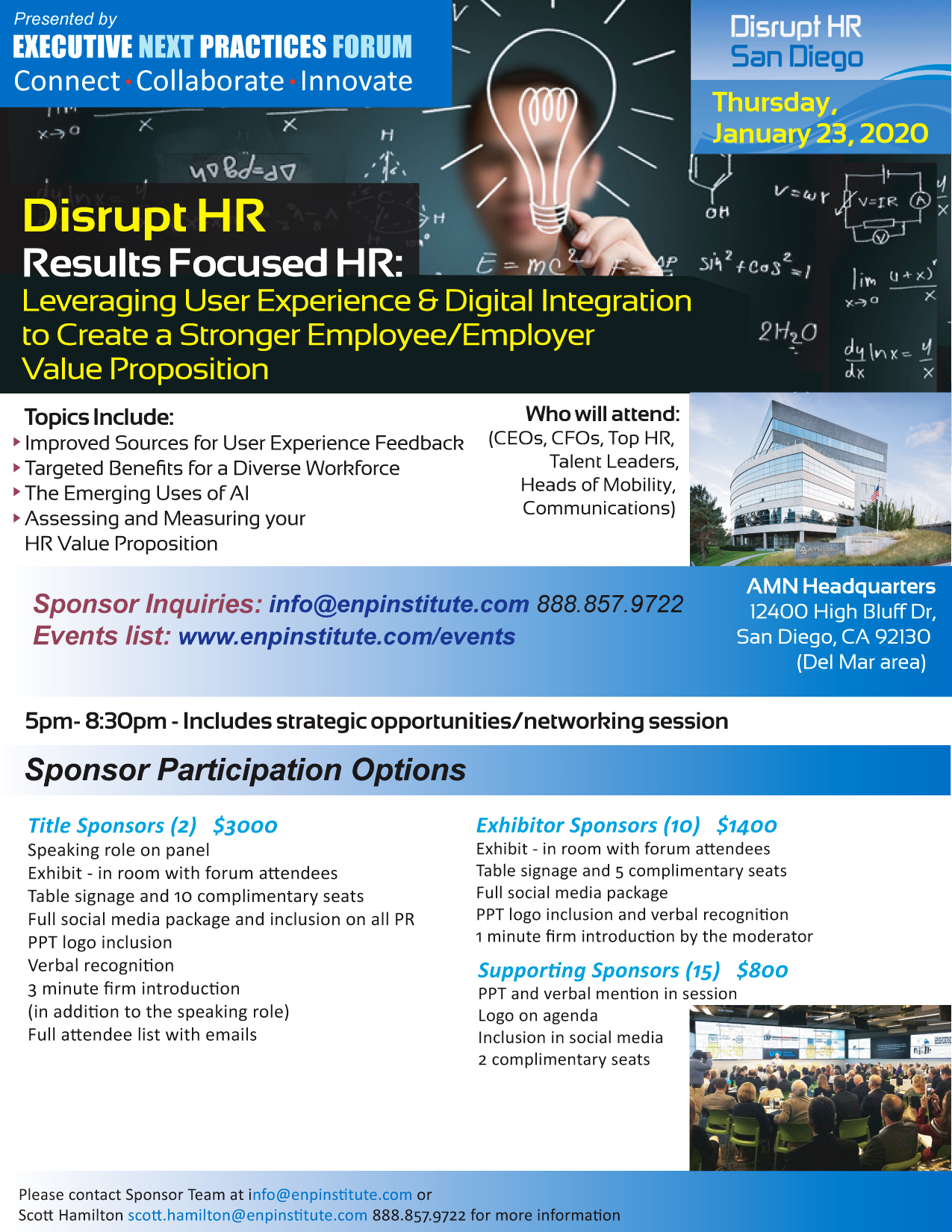 Events 2019 | ENP Institute